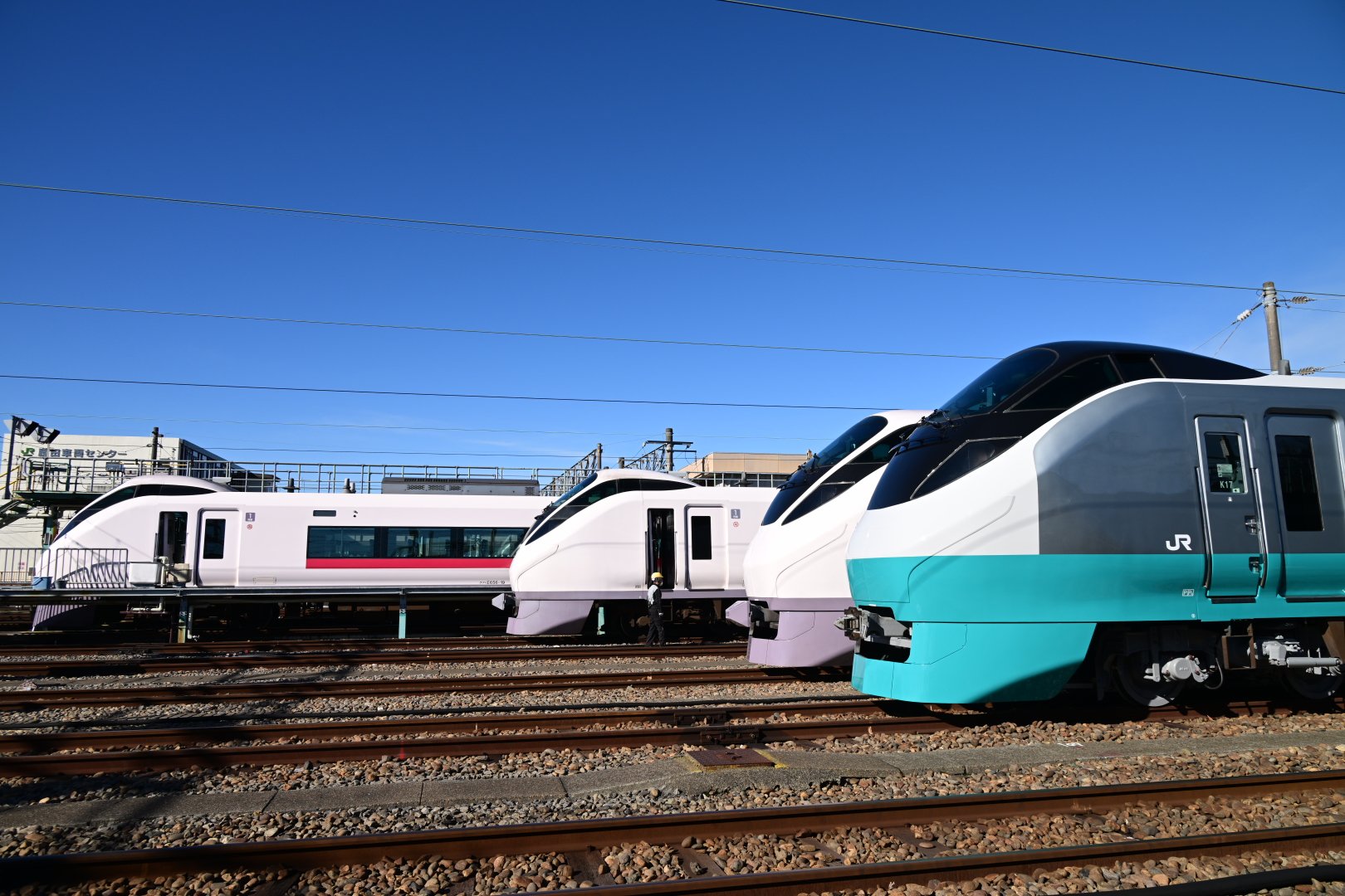 瀬宮 睦@2日目(土)S08b委託＆売り子 on Twitter: "2022.12.24 E657系K17編成(グリーンレイク塗装) E653系リバイバルカラー撮影会 (1030-の部 ...