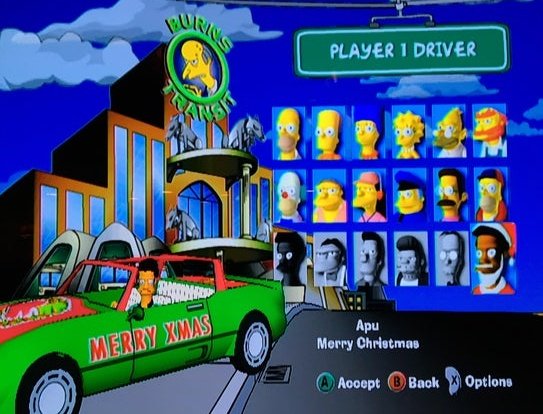 The Simpsons Road Rage Characters