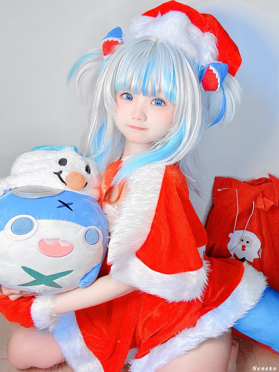 ใใใณ Neneko On Twitter A Hohohoooo ๐
Merry Christmas ๐๐ Gawrgura