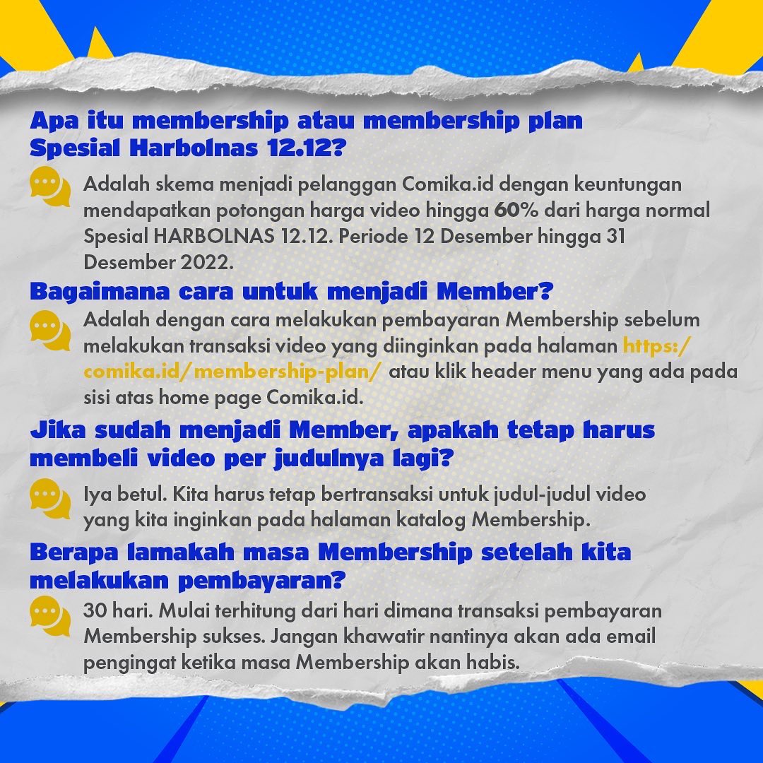 Video Stand-Up Comedy Indonesia on Twitter: "Punya banyak pertanyaan tentang Membership http ...