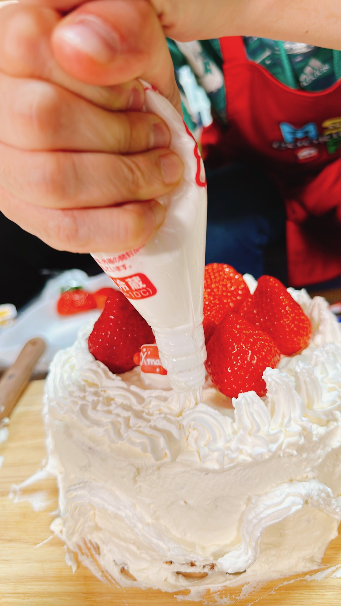 eoheoh@MSSP on Twitter: "MSSPクリスマスケーキ完成〜🎂🎂 https://t.co/AJzynMhES6" / Twitter