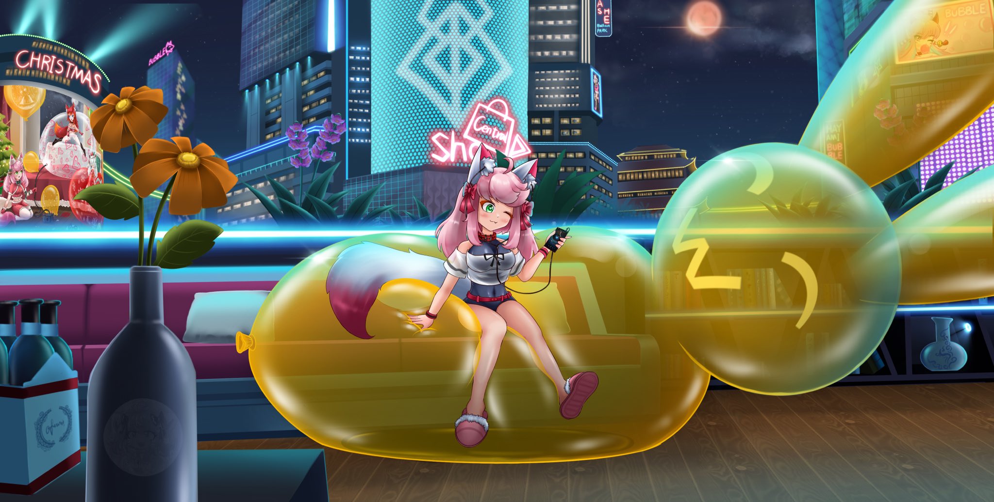 BubbleFox on Twitter: "This scene took me a lot of time, which also supplemented the life scene ...