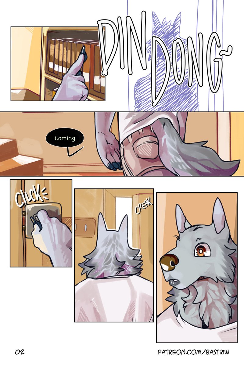 Bastriw 🔞| Commissions OPEN on Twitter: "First 4 pages of Red fang! Today I just posted 4 new ...