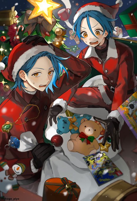 「christmas tree short hair」 illustration images(Popular)