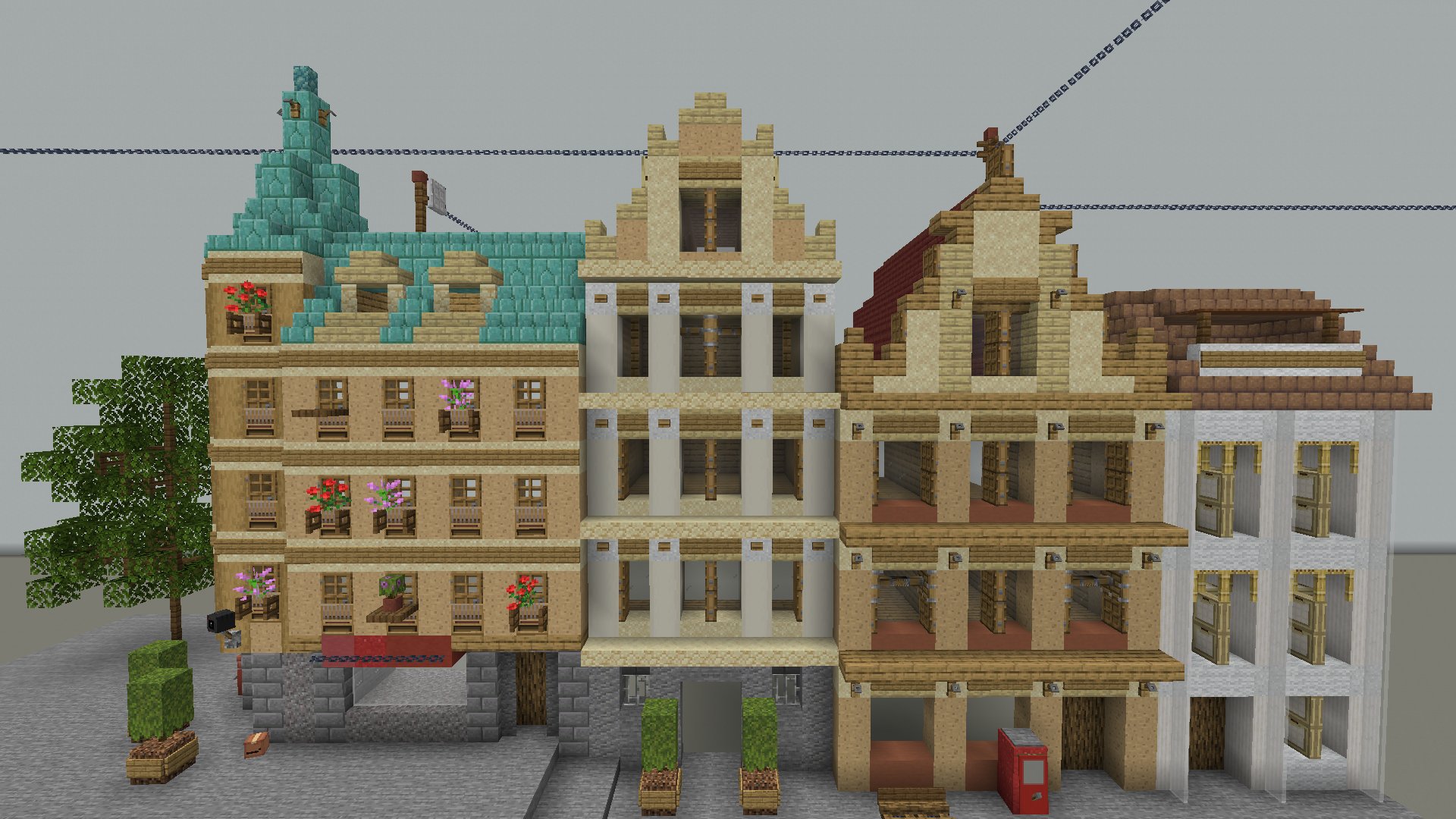 Minecraft Town House