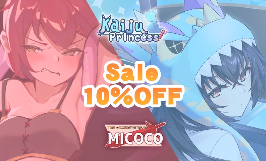 PantyParrot.studio on Twitter: "Merry Christmas! Get your《Kaiju Princess》and《The Adventures of ...