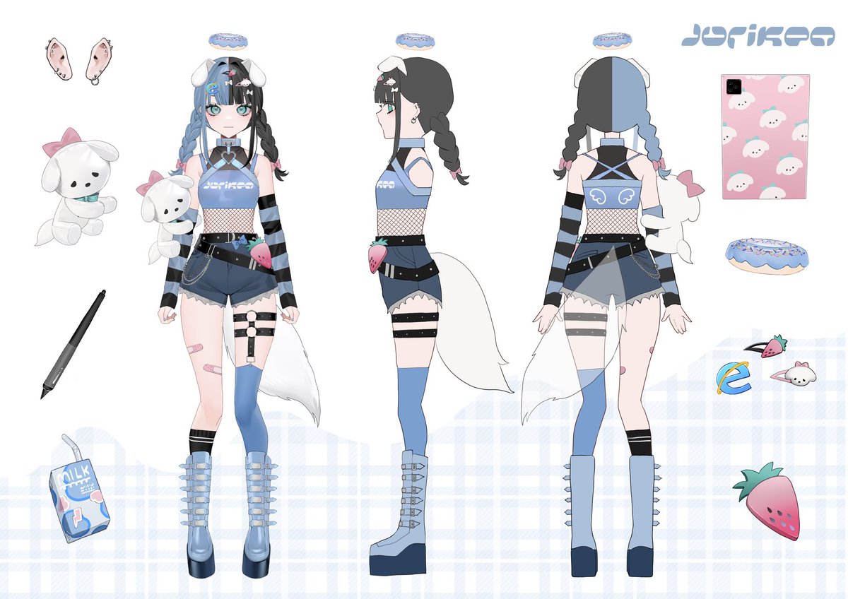 Second Gender Memer on Twitter: "RT @Juriken_: New📧自己紹介📧 🥺💙Hello！ I’m a Vtuber streaming on ...
