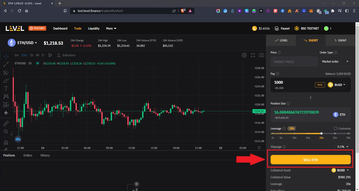 BitByte Crypto on Twitter: "5/ 💭Perpetual Trading With 30x Leverage On @Level__Finance 🔹Visit ...