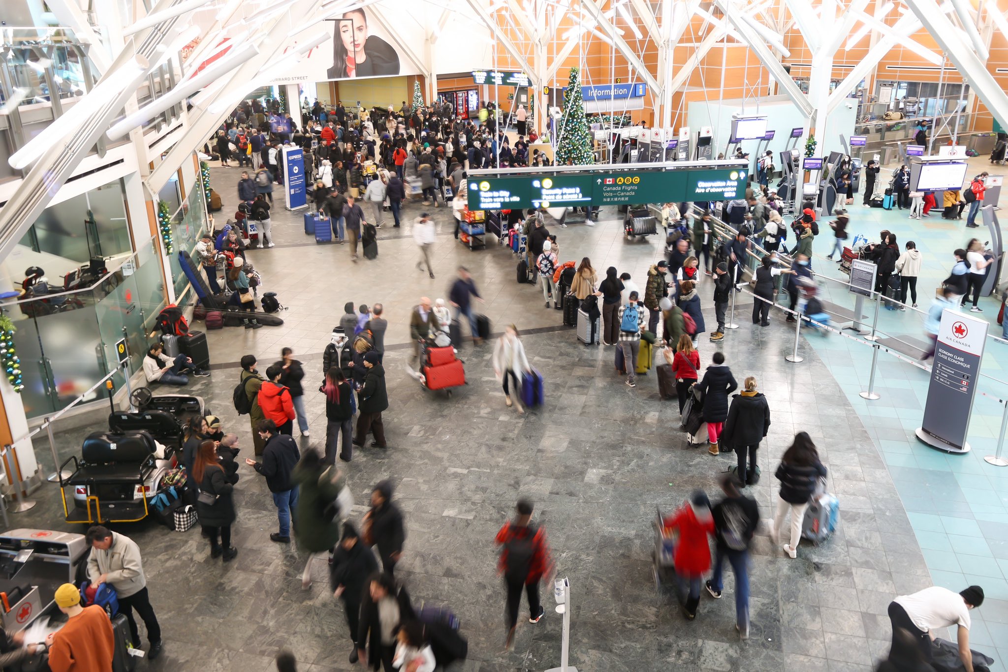 YVR on Twitter: "YVR has extended comfort and care to delayed passengers who require overnight ...