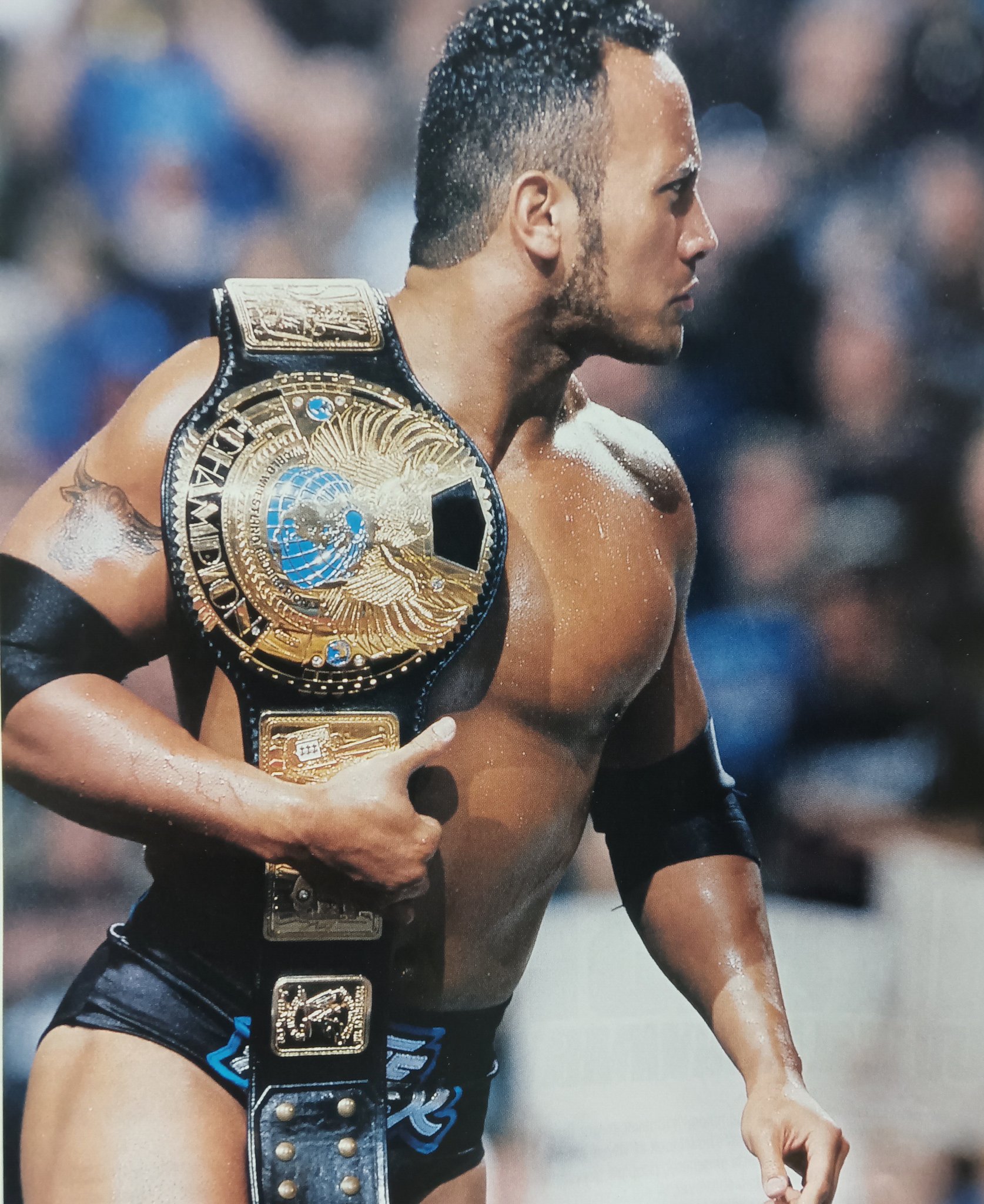 The Rock Wwf Champion