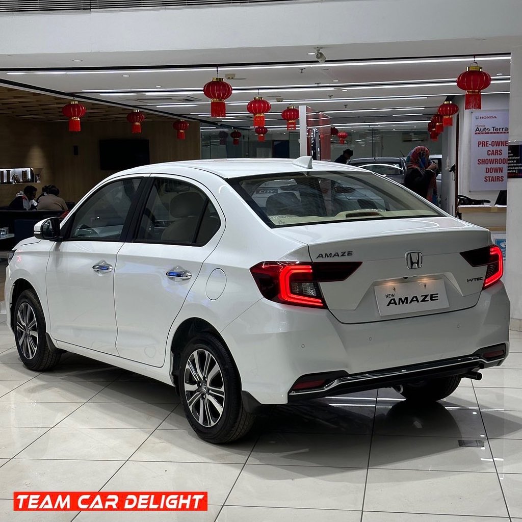 Honda Amaze White Interior