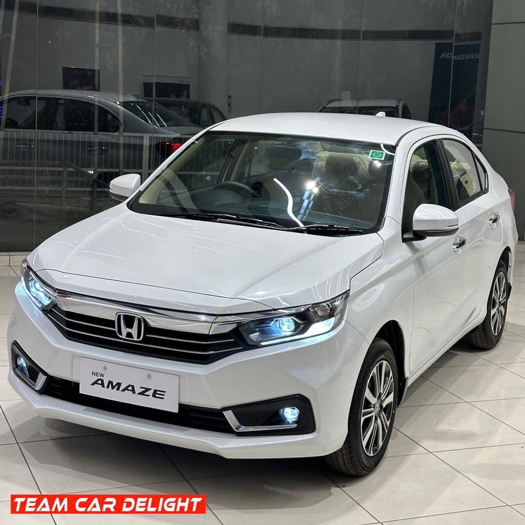 Honda Amaze White Interior