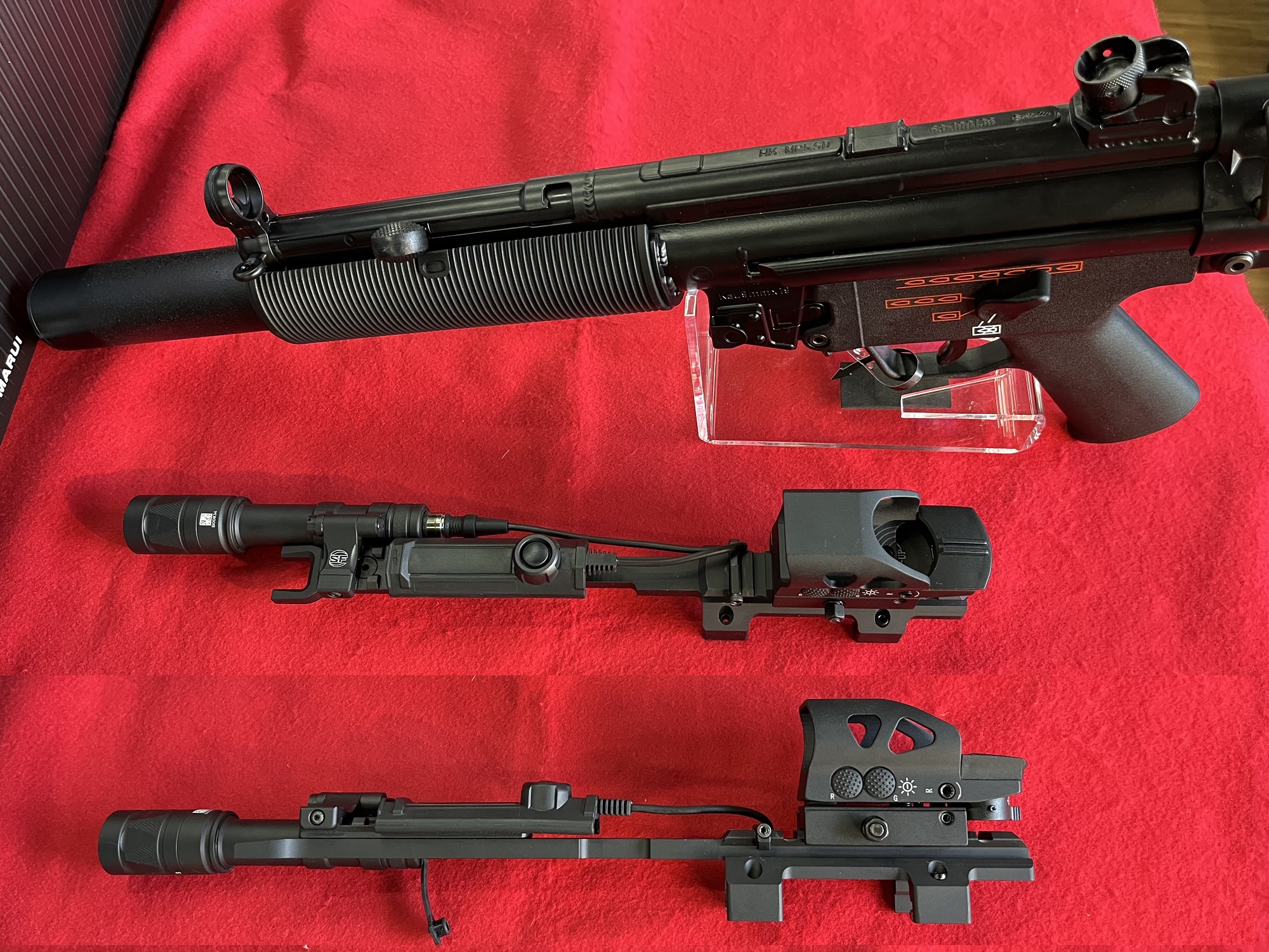 レプマート 大分本店（実店舗）毎日営業 12～20時 on Twitter: "マルイ 次世代MP5SD6発売記念！！お勧め光学機器&マウントのご紹介。 拡張性の少ないMP5 SD6にトッ ...