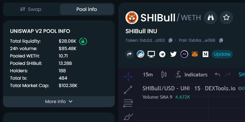crizalcalls on Twitter: "https://dextools.io/app/en/ether/pair-explorer ...