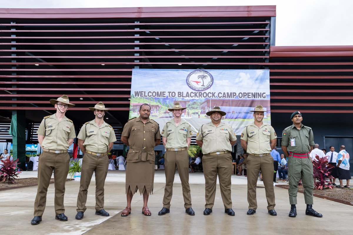 Defence Australia on Twitter: "#ICYMI Blackrock Peacekeeping and HADR Camp, Fiji was completed ...