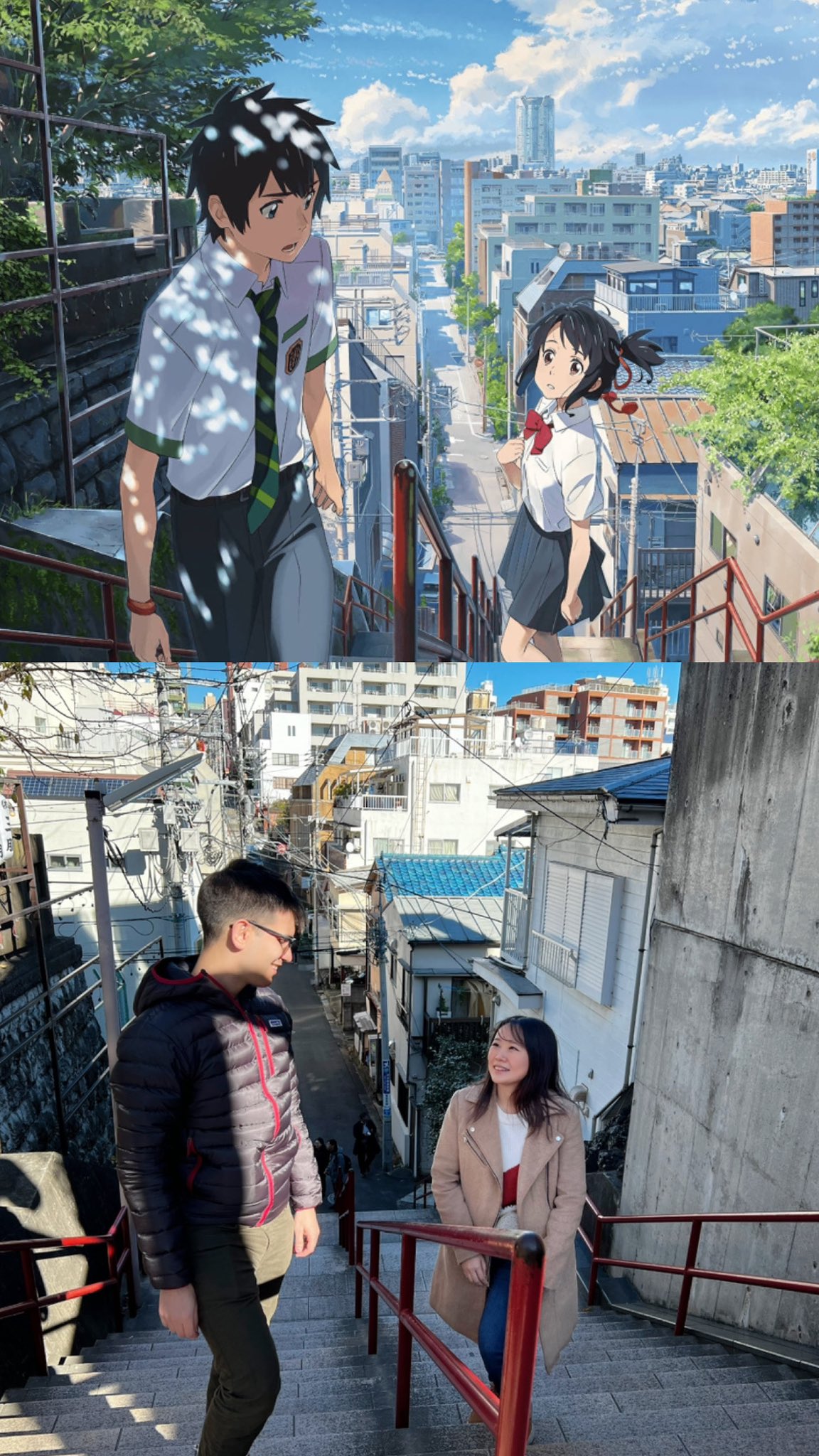 fwosh on Twitter: "Engaged in Japan! 🥰 loving our rings with the ‘red thread of fate’ band https ...