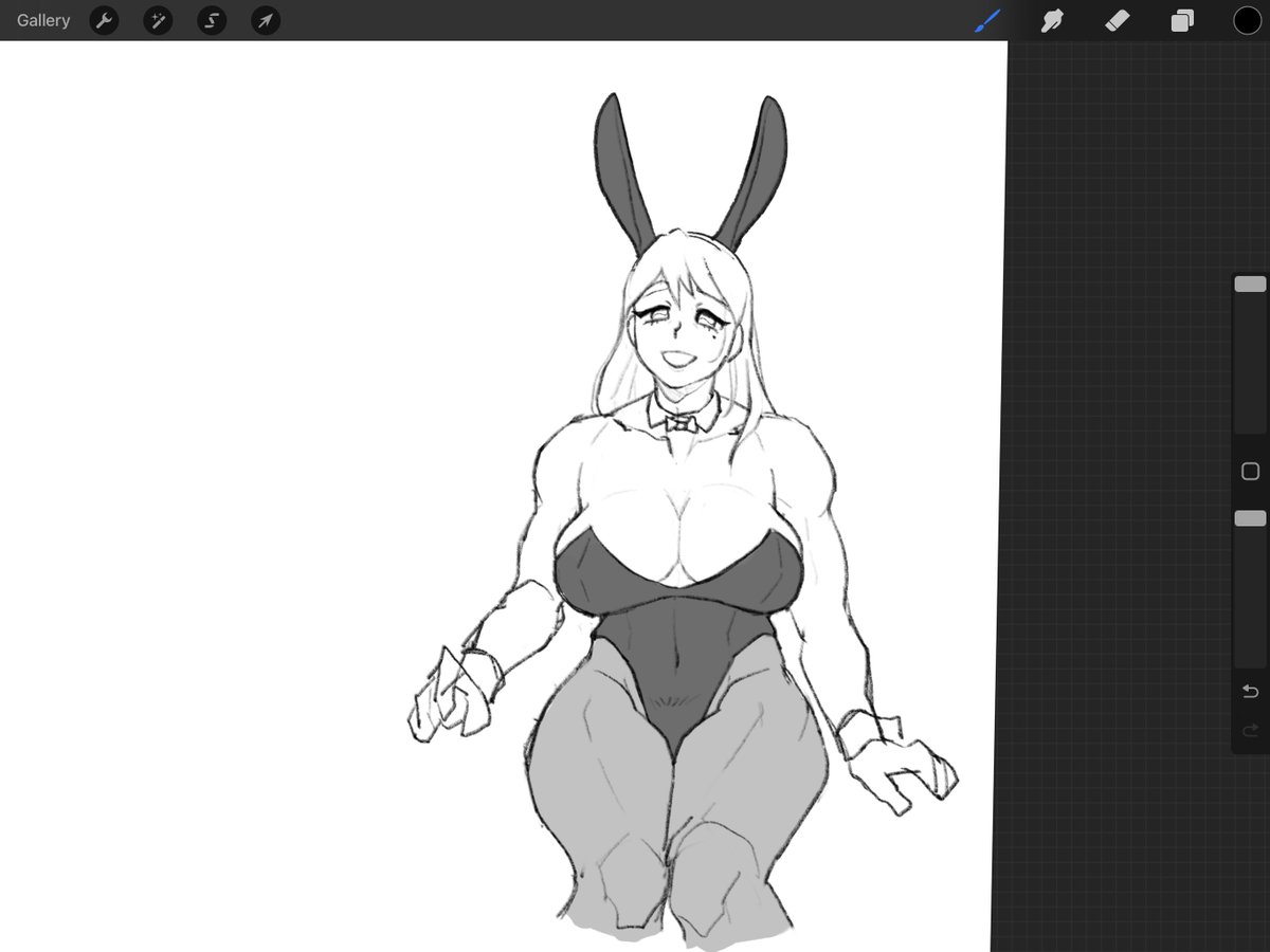 「big day for the buff milf in bunny swims」|ocatg | comms OPEN!の漫画