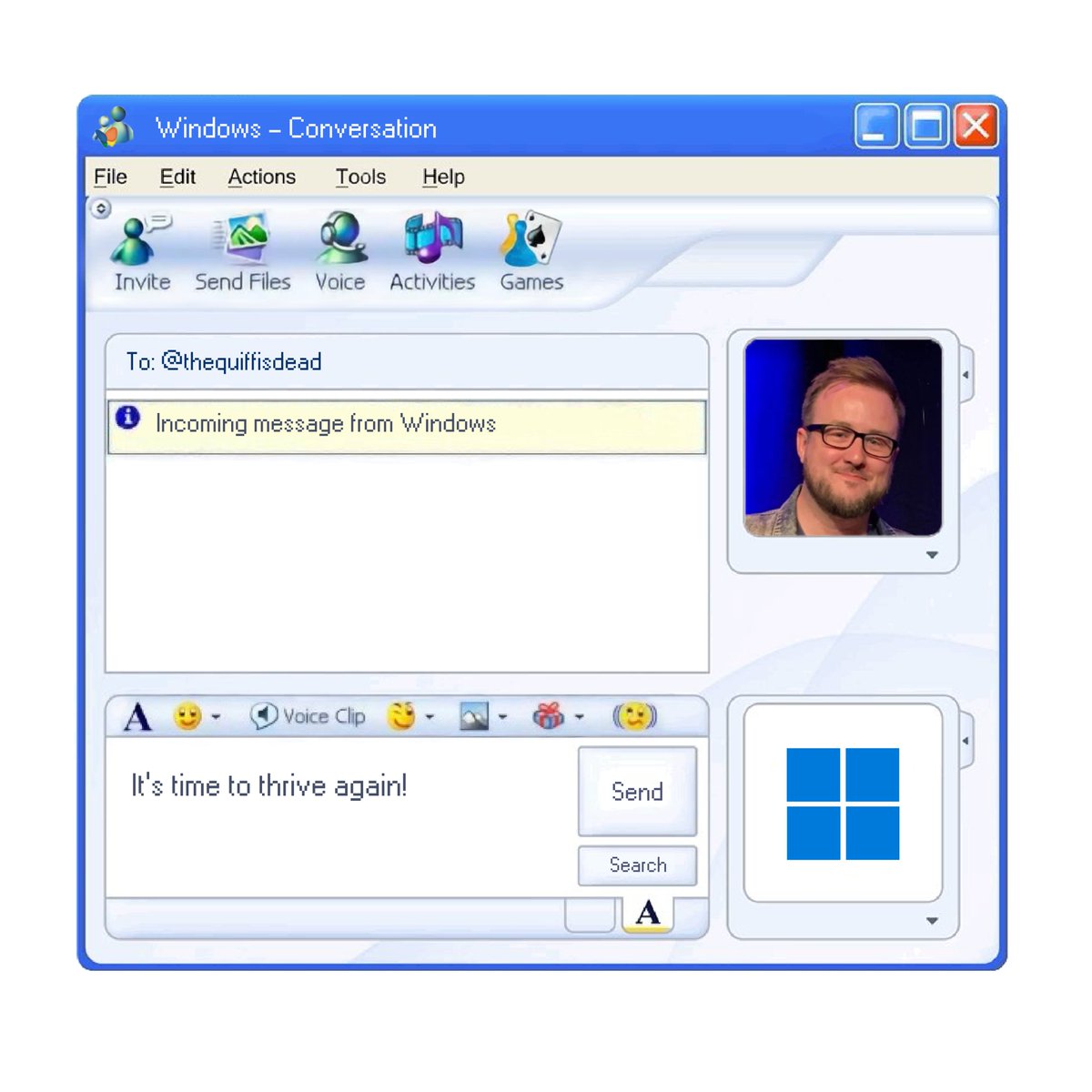 Windows on Twitter: "Sounds like you could use some nostalgia, Will 😉"