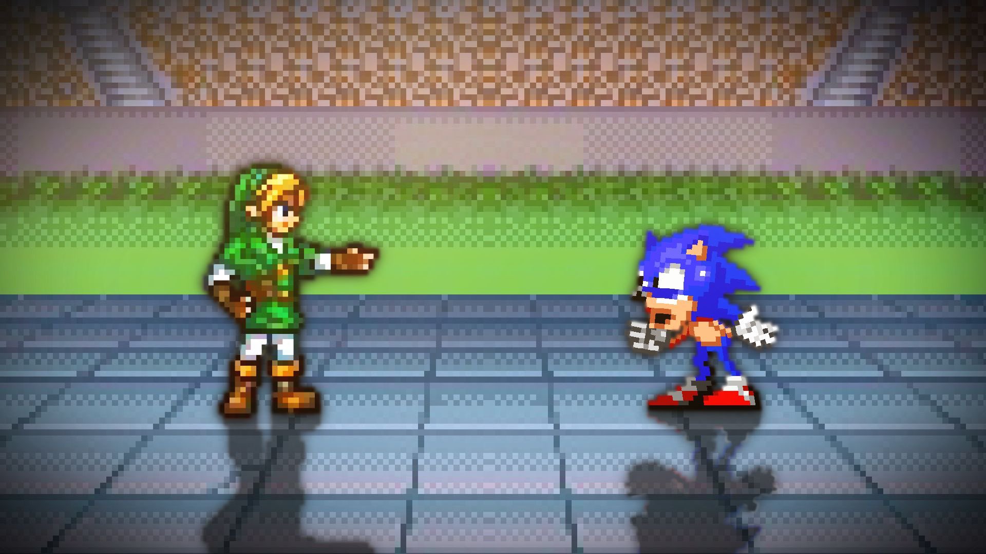 Link Vs Sonic