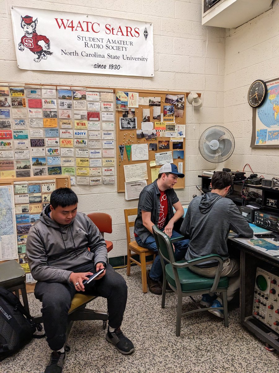 Ham Radio Basics On Twitter Rt Spacecomms1 At The Ncstate Ham Club
