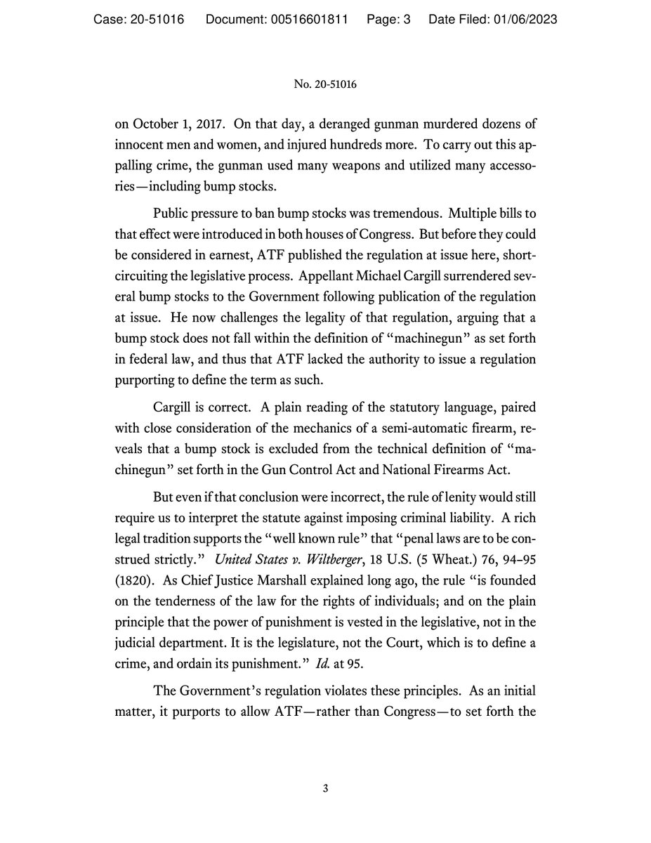 Rob Romanos Tweet Breaking Cargill V Garland 5th Circuit En