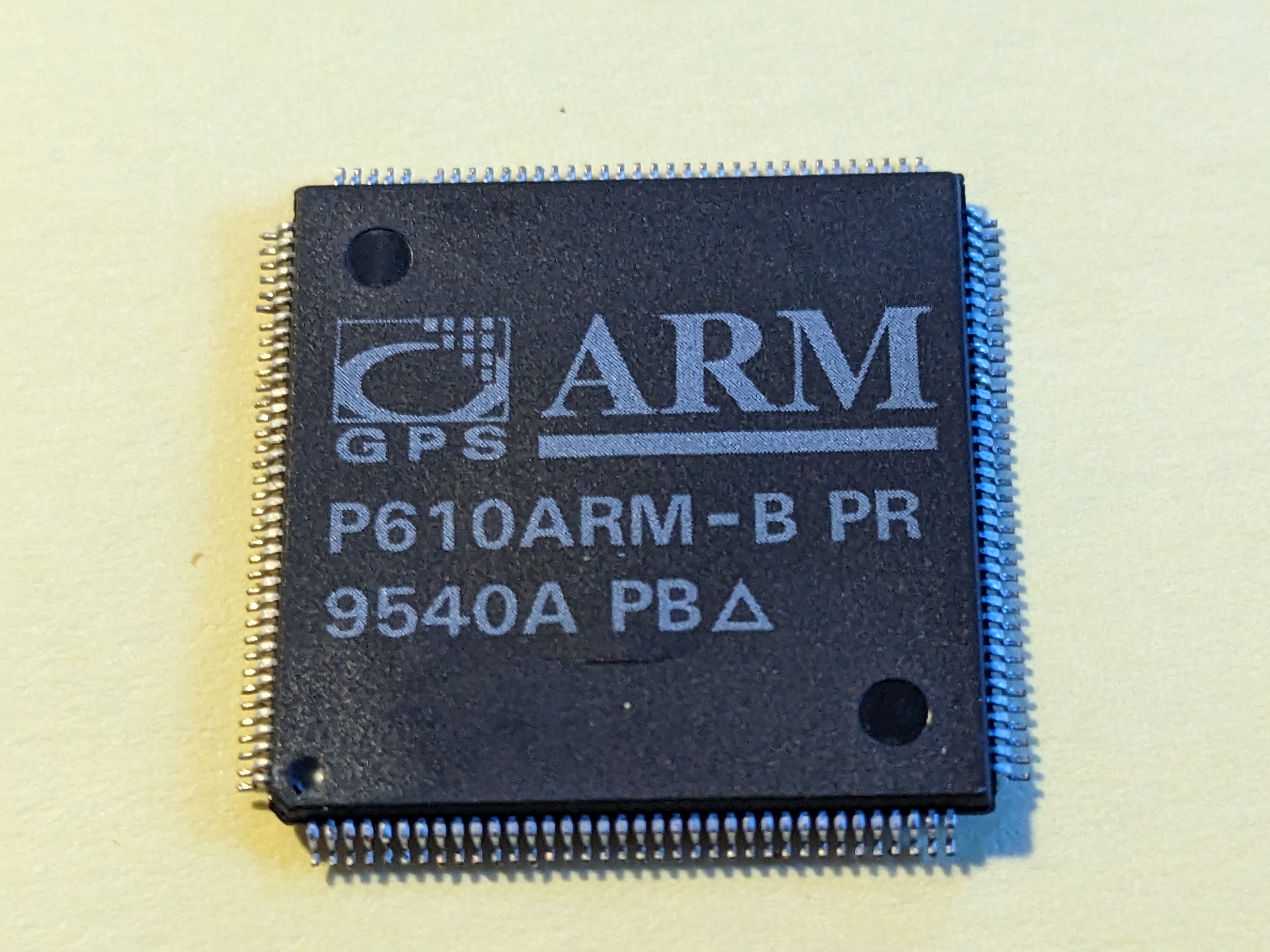 Travis Goodspeed on Twitter: "ARM6 CPU, from an Acorn Computer module. https://t.co/yj6NuCjgXh ...
