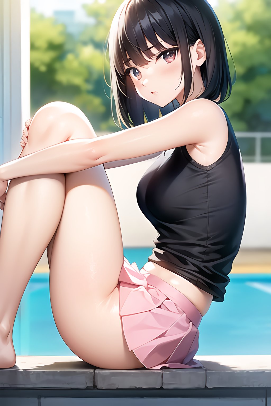 CONV＠AIArt (AIイラスト作成中) on Twitter: "#AIイラスト腋フェチ部 #AIArt こういうアングル好きな方いらっしゃいませんか。 https://t.co ...