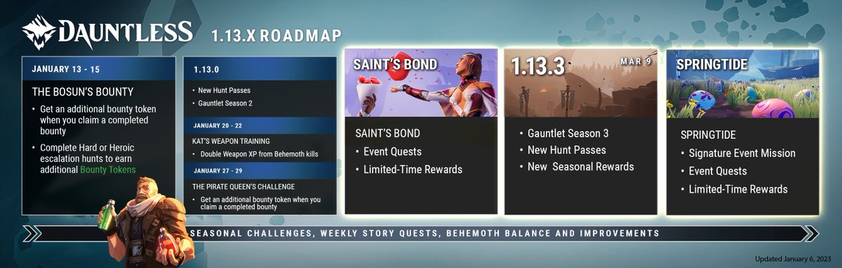 Dauntless on Twitter: "We've got some exciting events and new content for you, Slayers! Check ...