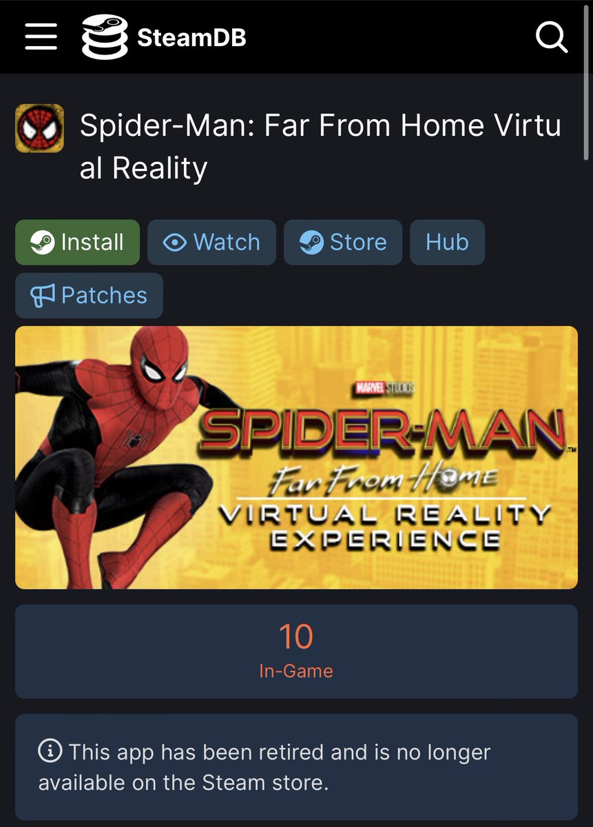 𝙂𝘼𝙈𝙀𝙍𝙏𝘼𝙂 𝙑𝙍 on Twitter: "I may be late to the party but the best #Spiderman #VR game has been ...