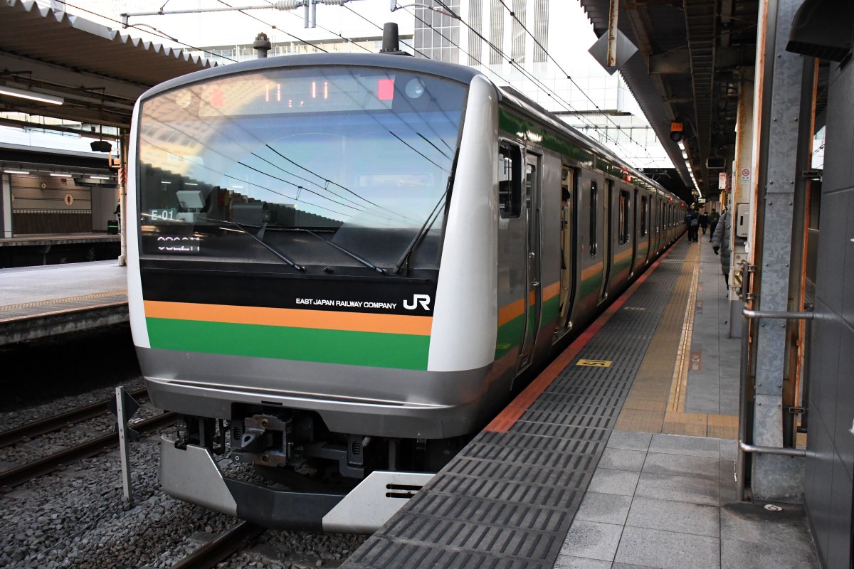 心 on Twitter: "2023年1月7日（土） 9822M 臨時「普通列車」 大崎発新宿行 E231系1000番台S-27編成+E233系3000番台E-01編成 山手線外回りの渋谷駅 ...