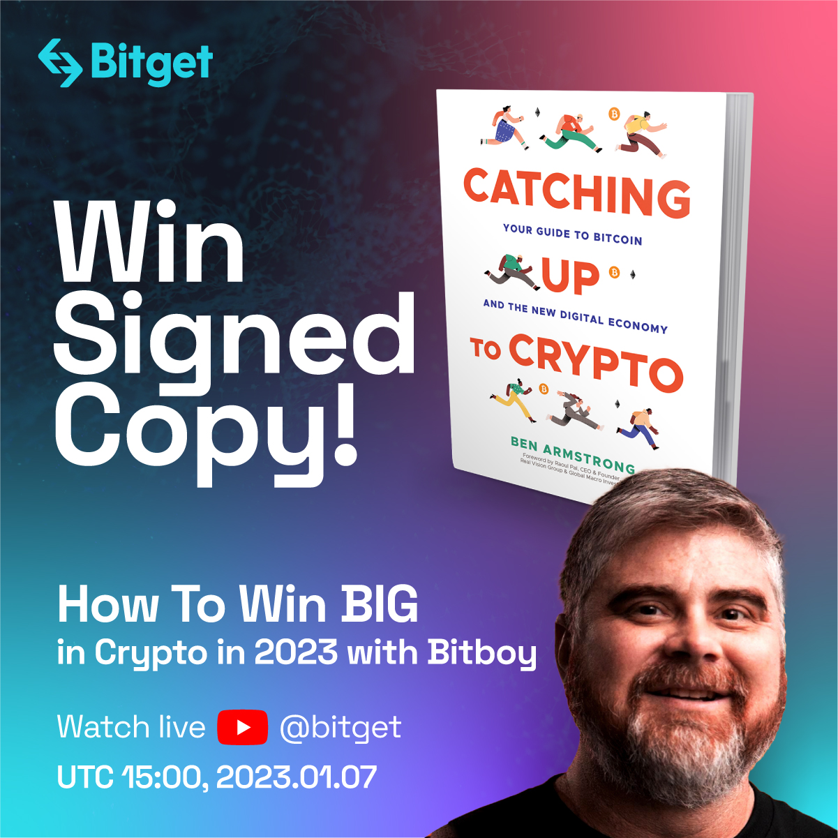 Bitget on Twitter: "🔥 Join #Bitget live with famous #crypto YouTuber @Bitboy_Crypto: https://t ...