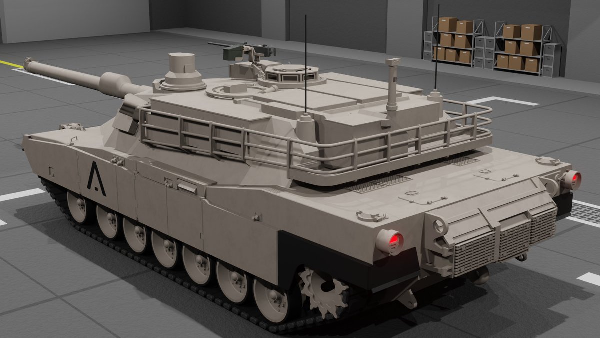 Stupolev CommProgress(4/5) on Twitter: "M1A2-TD Jagdbrams"