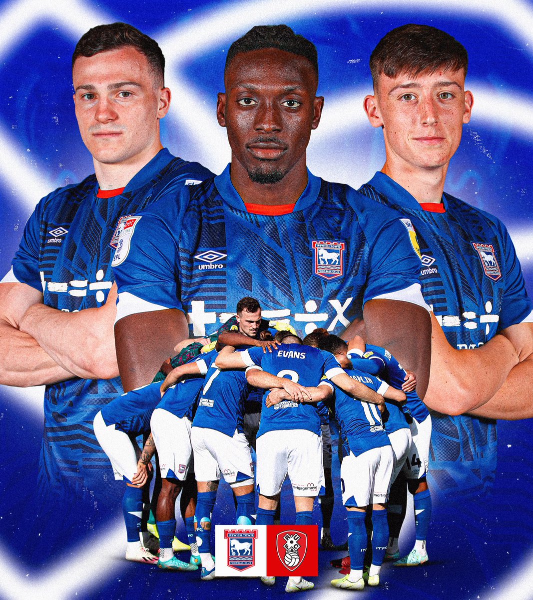 Ipswich Town FC on Twitter: "The Blues against The Millers. 🏆 #itfc"