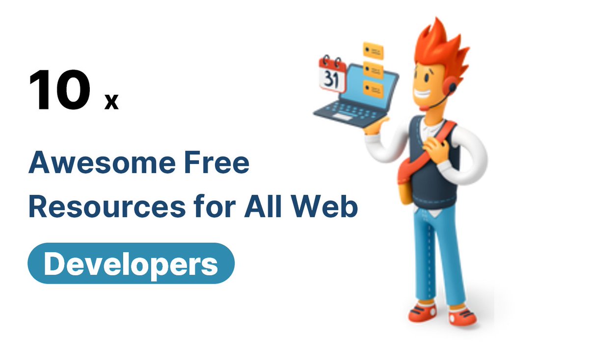 Hamse mohamoud on Twitter: "10 Awesome Free Resources for All Web Developers. A list of useful ...