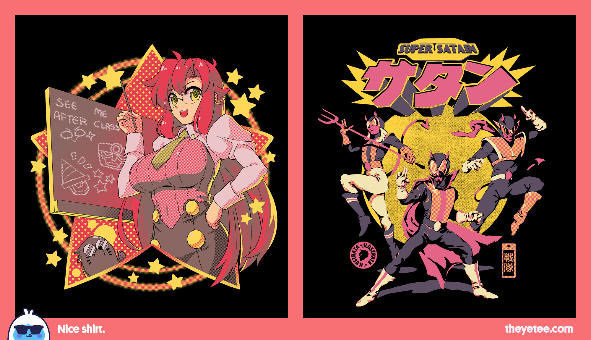 The Yetee 🌈 on Twitter: "NEW! We’ve got Detention designed by @CoinboxTees and Super Satain ...