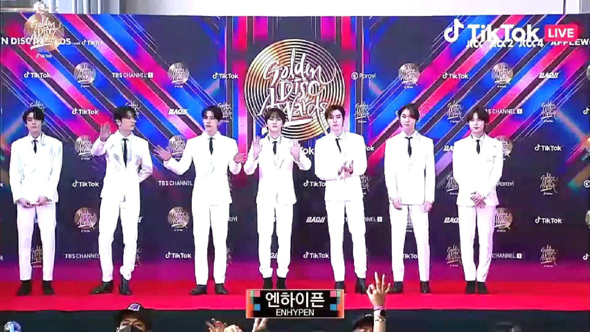 Fir on Twitter: "ENHYPEN The 37th GDA Red Carpet https://t.co/i897yZdPMp" / Twitter