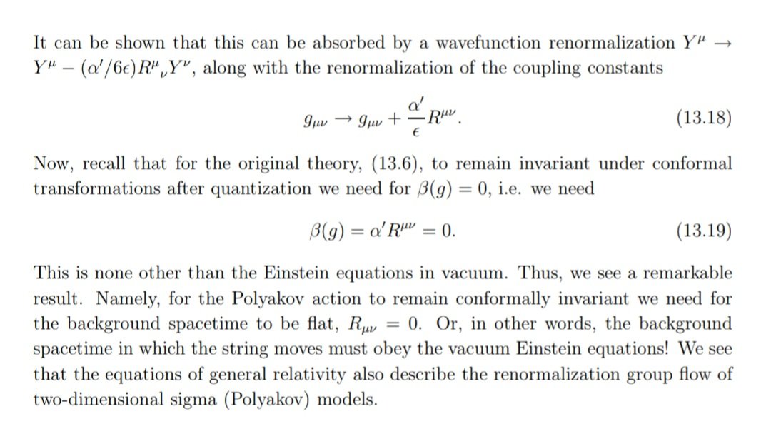 ∇ₖPascal ∇ₚKwanten (∛) (Πασκάλ) on Twitter: "💡Einstein's vacuum eqns from strings: 👉For a ...