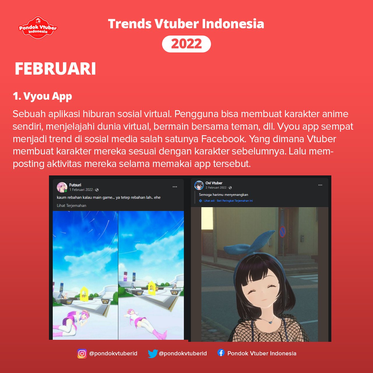 Pondok Vtuber Indonesia on Twitter: "Kali ini, mimin ingin membagikan beberapa peristiwa yang ...
