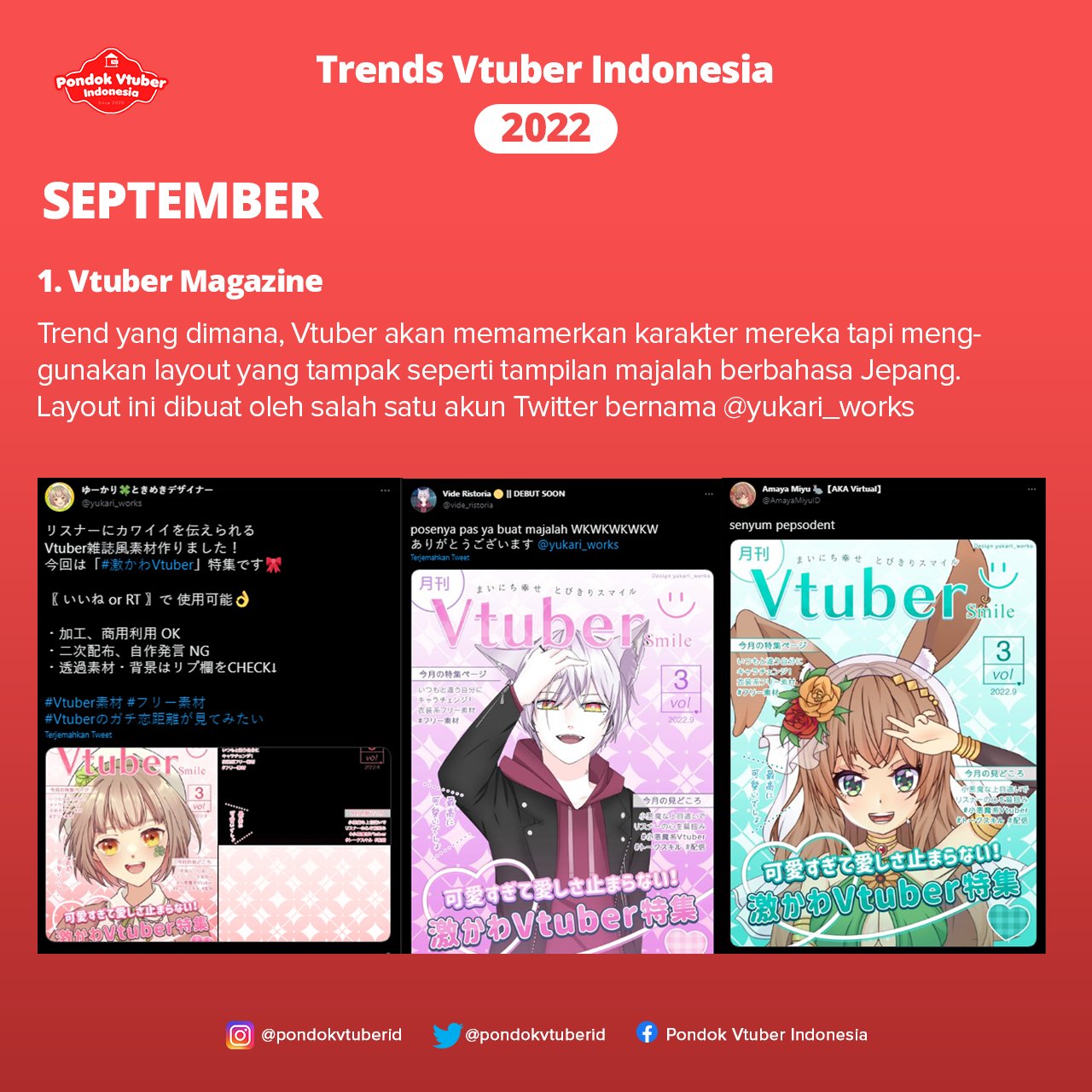 Pondok Vtuber Indonesia on Twitter: "Kali ini, mimin ingin membagikan beberapa peristiwa yang ...