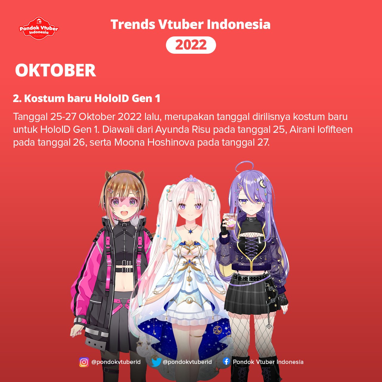 Pondok Vtuber Indonesia on Twitter: "Kali ini, mimin ingin membagikan beberapa peristiwa yang ...