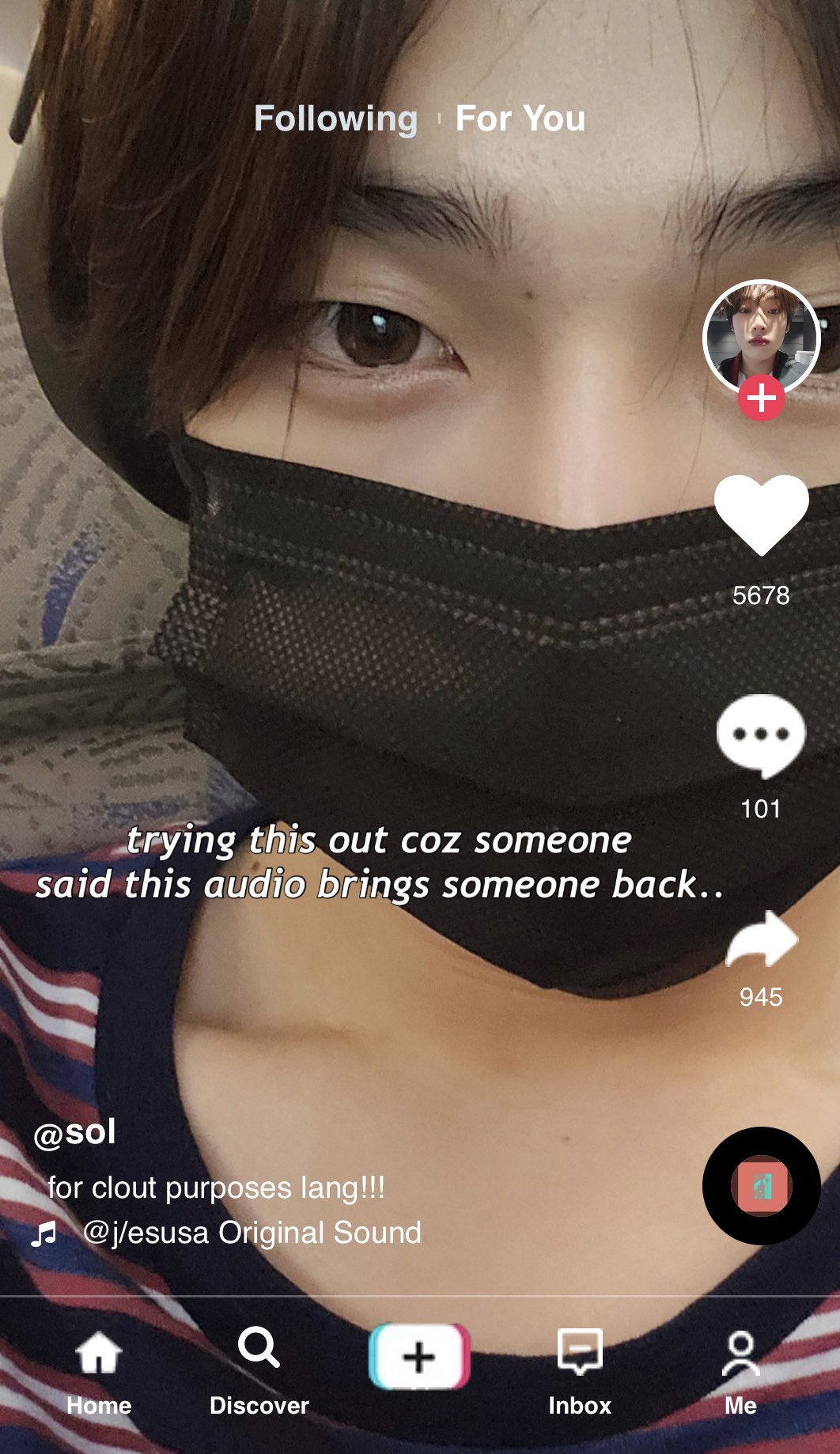 nini on Twitter: "— #heesun few tweets au wherein sol (ksn) try the manifesting audio trend on ...