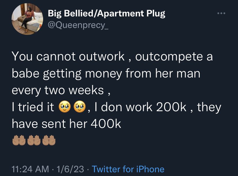 Instablog9ja on Twitter: "Lady comes to a harsh realization"