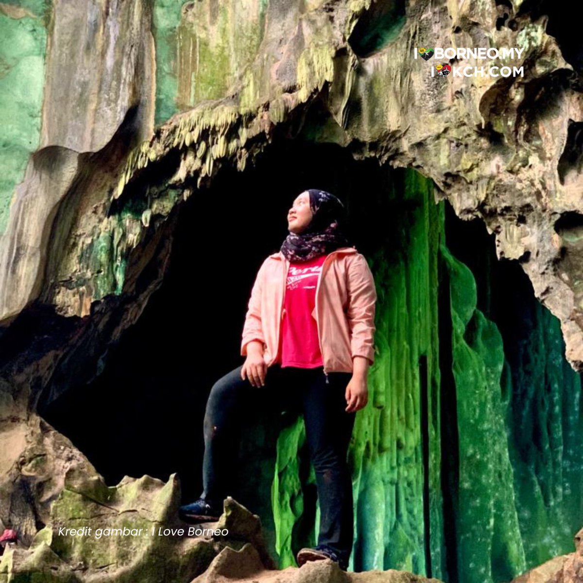 twt_borneomy on Twitter: "Pabila dipancar cahaya mentari, maka terserlahlah kehijauan bak batu ...
