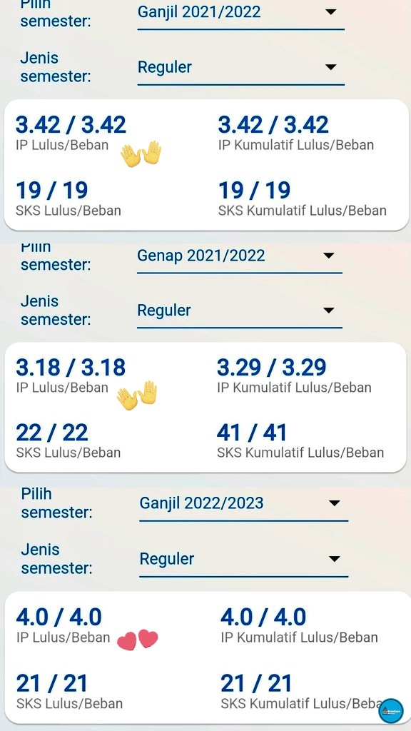 ON | DILARANG JUALAN on Twitter: "semangat braw! kalo blm dapet IP yg memuaskan mungkin salah ...