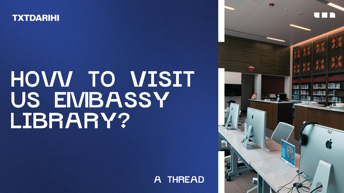 HOW TO VISIT U.S. EMBASSY LIBRARY? --- A THREAD --- - Thread from ...