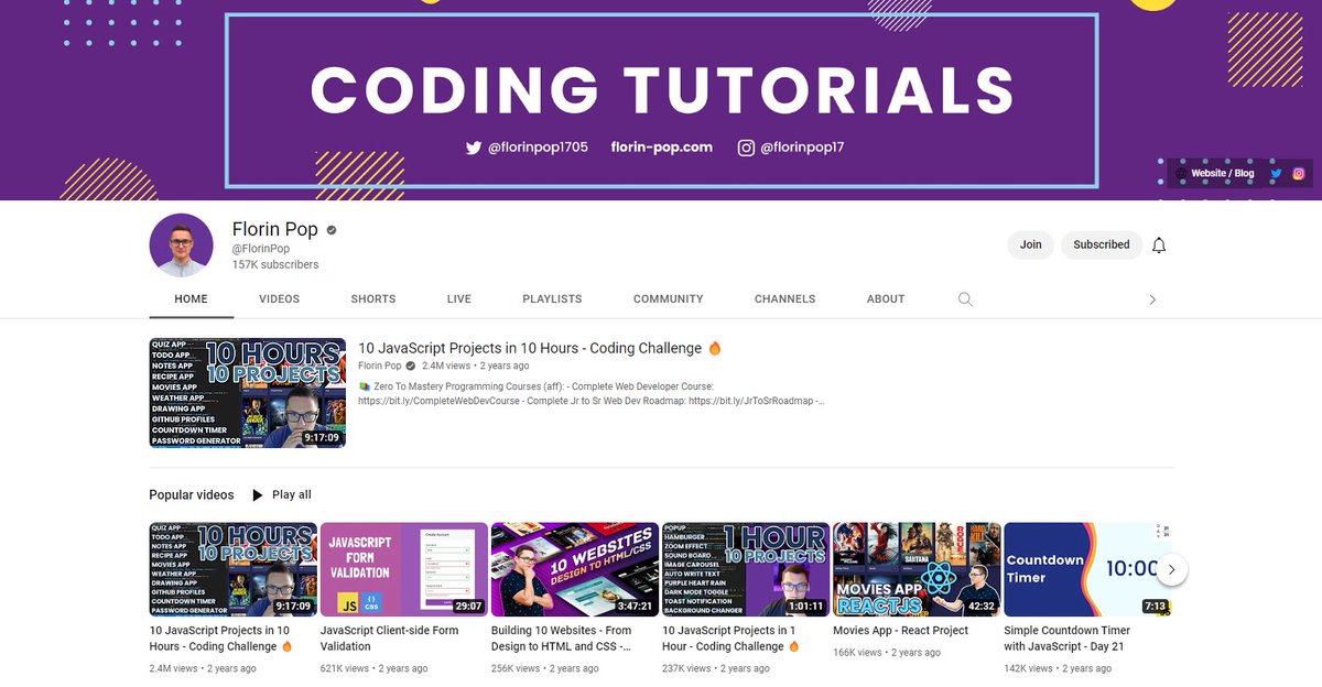 18 YouTube channels to learn to code (and become a better developer ...