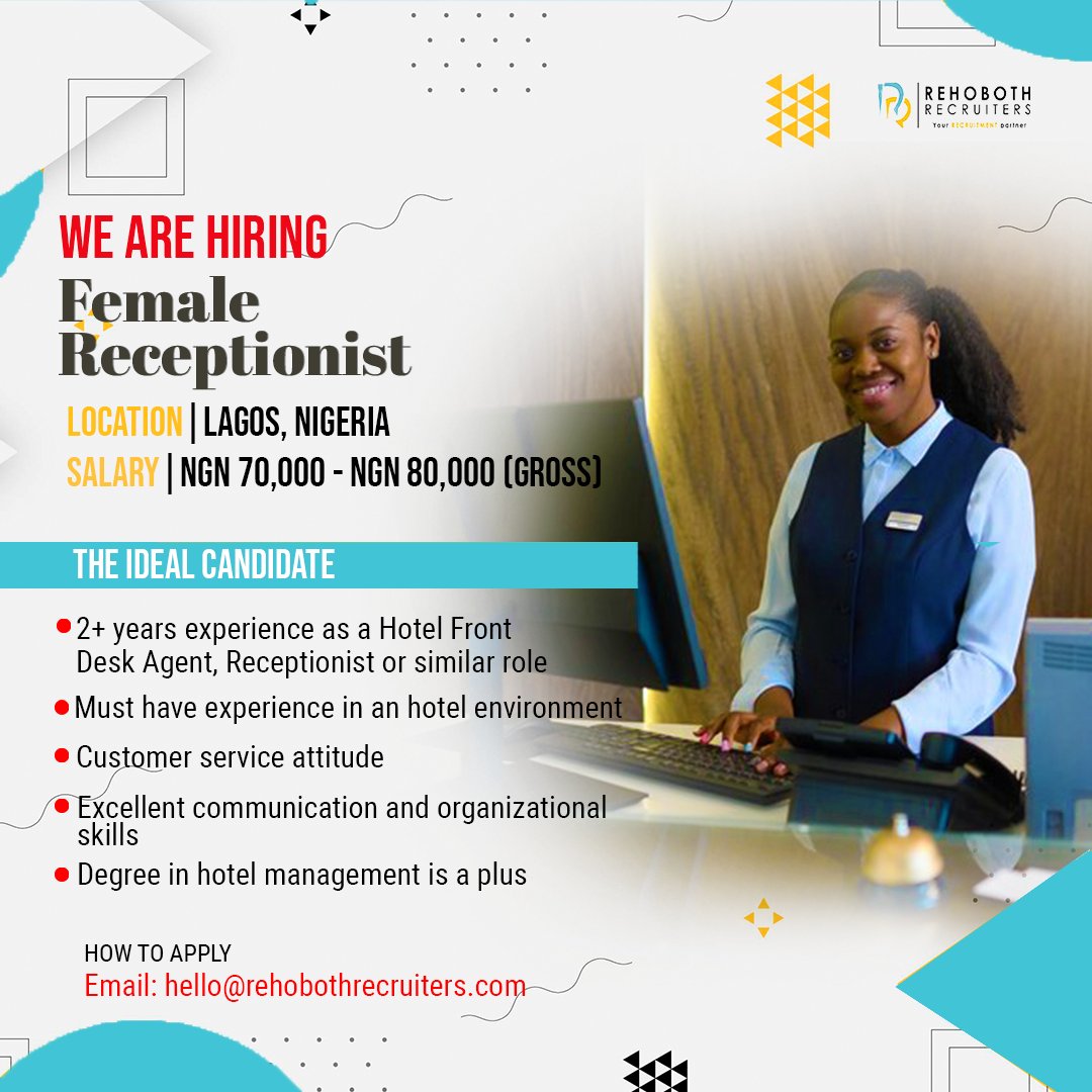 Hotel Front Desk Agent