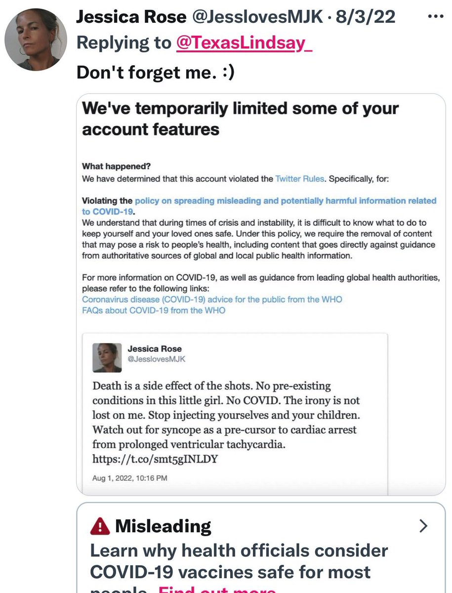 1/ During the last 3 years, @twitter has banned many scientists ...