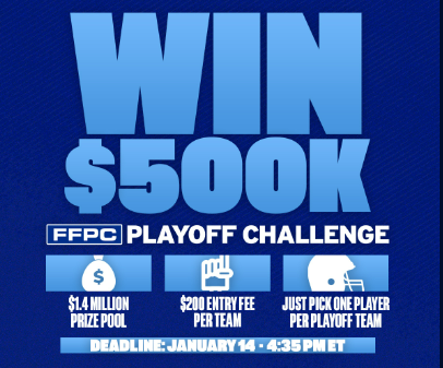 fantasymojo on Twitter: "Our annual preview of the $500K @FFPC Playoff Challenge is up. A great ...