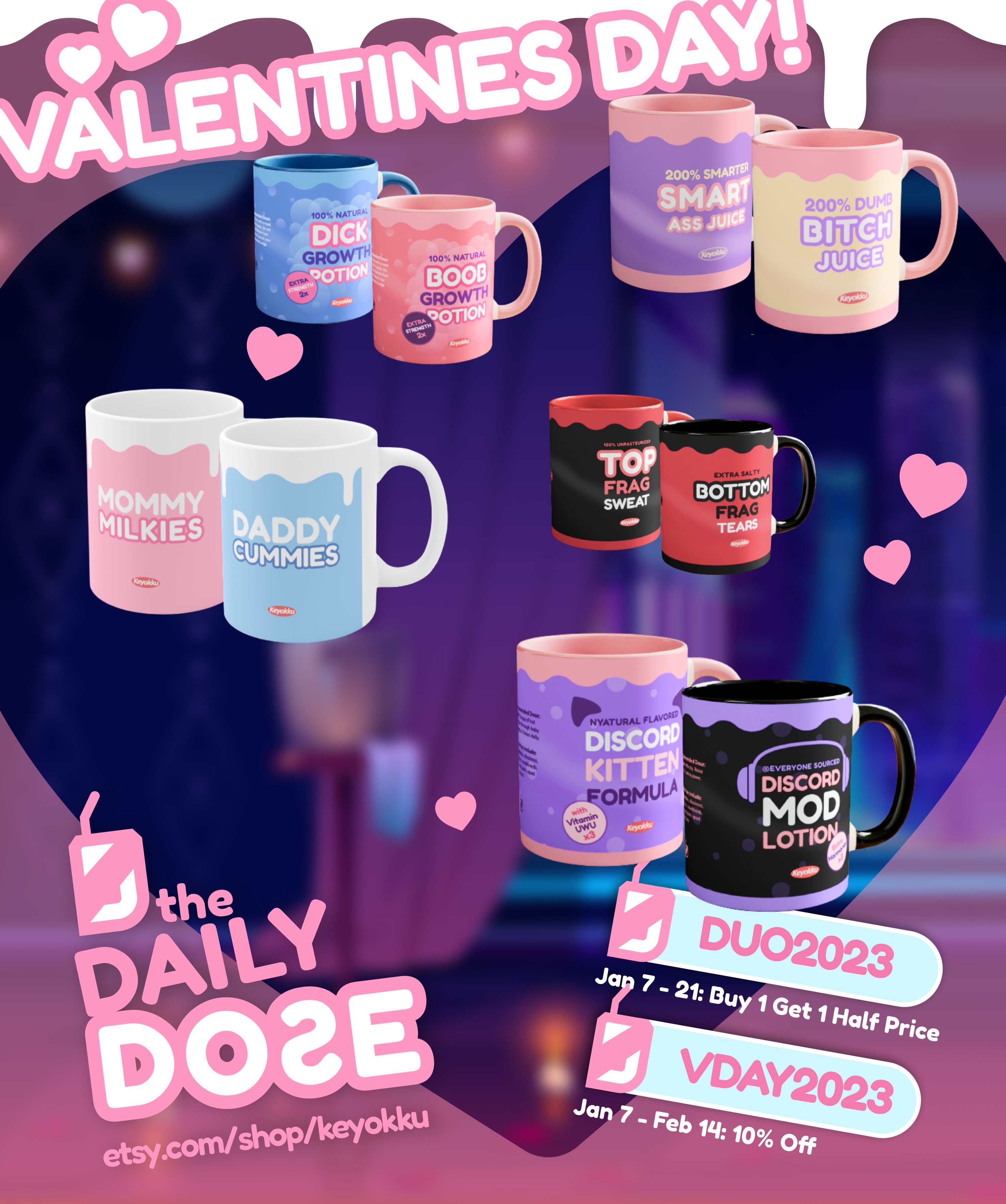 emi エミ⌛️🦊 artist vtuber on Twitter: " 💗VALENTINES GIVEAWAY + NEW DROP + #VTUBERASSETS DL💗 ️ ...